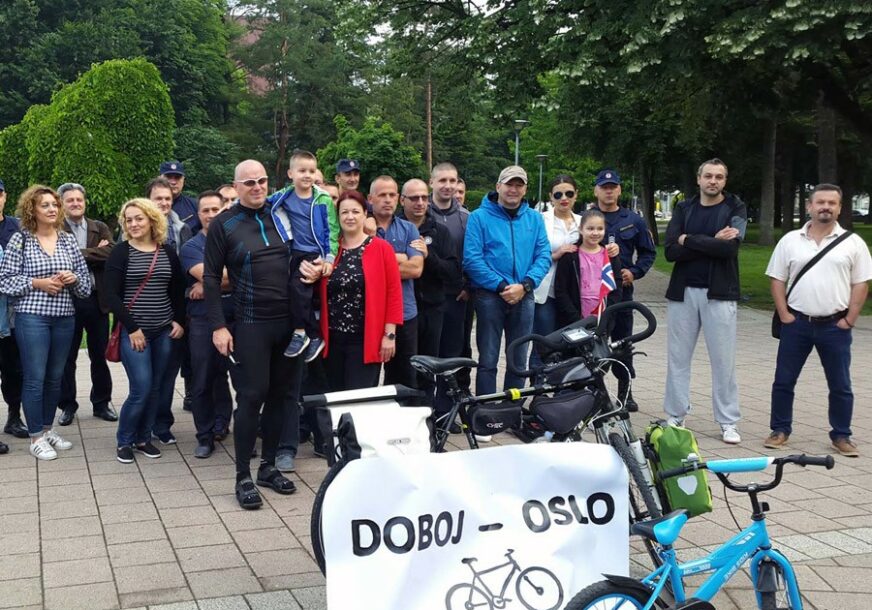 AVANTURA ŽIVOTA Mladić iz Doboja putuje BICIKLOM DO OSLA - Srpskainfo