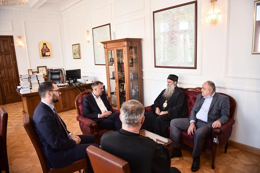 Radojičić ugostio vladiku Jovana - Srpskainfo