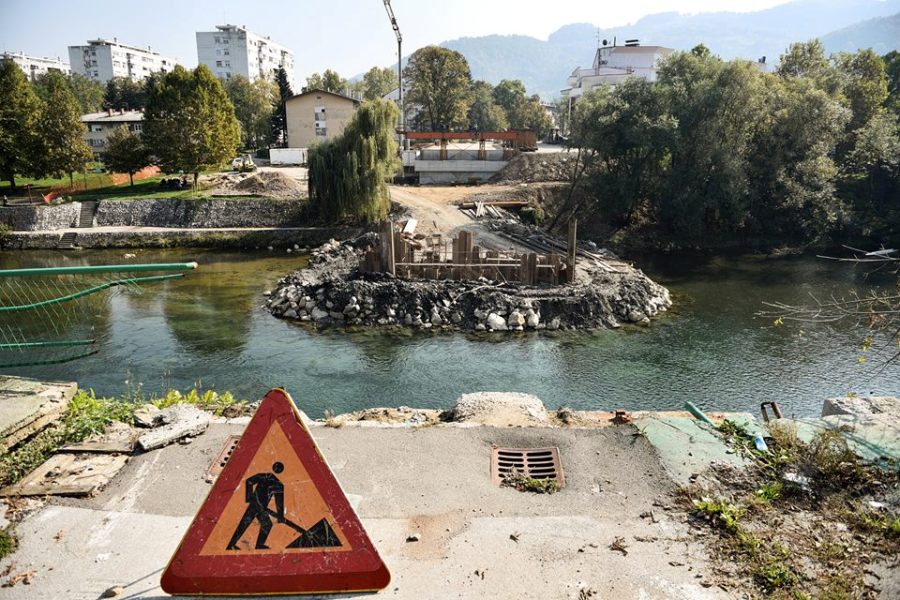 RADOVI UVELIKO TRAJU Novi Zeleni most polako dobija obrise (FOTO ...