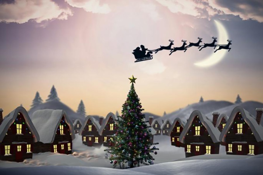 Dovoljan je JEDAN KLIK da znate gdje se sad nalazi DJED MRAZ (FOTO ...