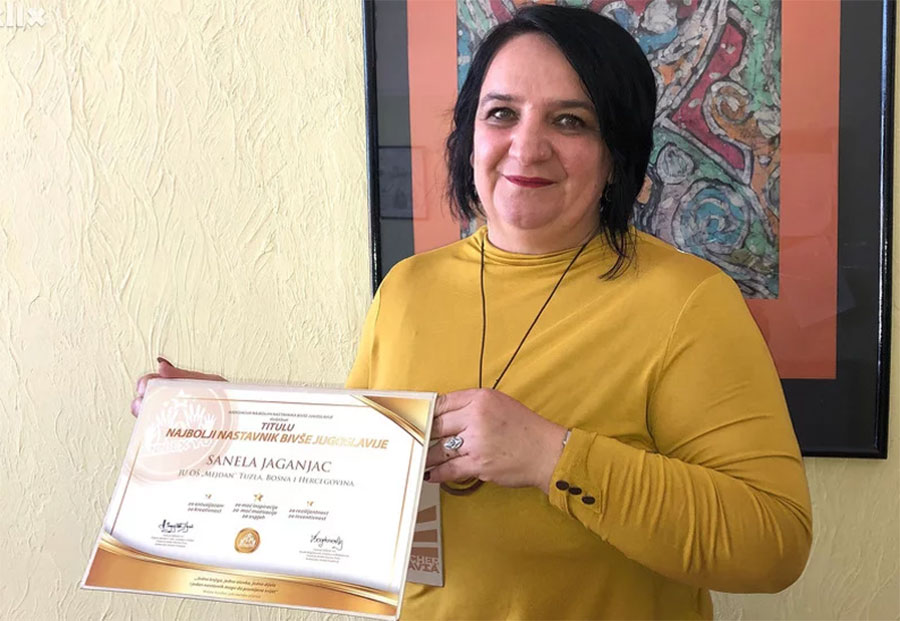 JEDNA OD NAJBOLJIH Prva inkluzivna učiteljica u BiH nagrađena u ...