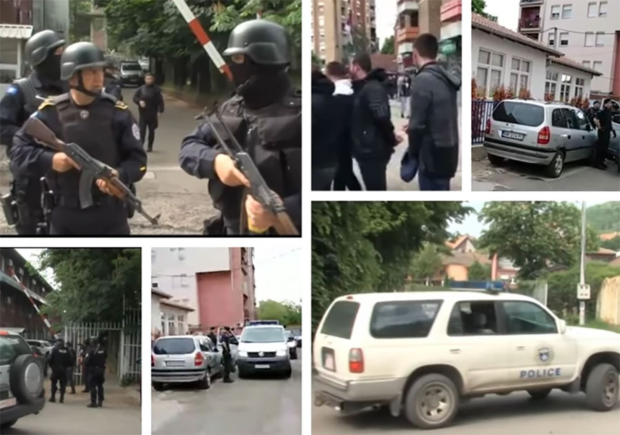 UPAD ROSU NA SJEVER KOSOVA Nasilna akcija trajala više od šest sati ...