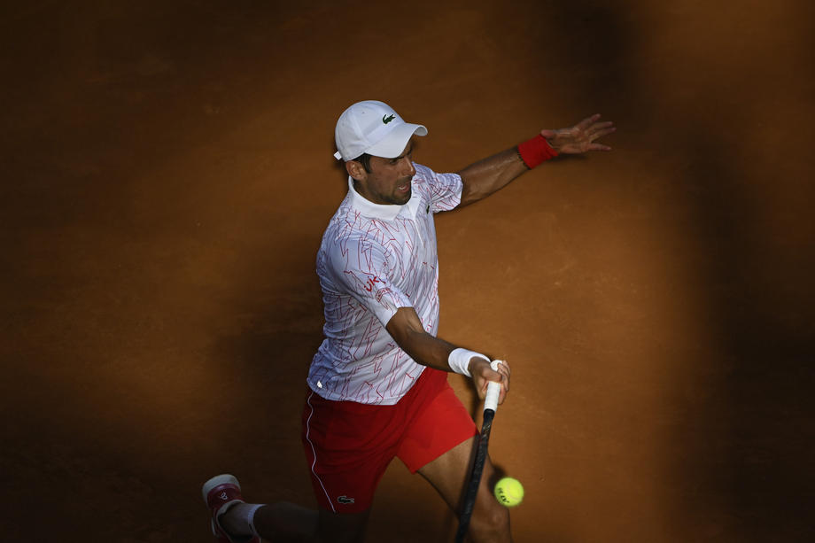 NOVAK U FINALU MASTERSA U RIMU Publika Srbina nagradila aplauzima ...