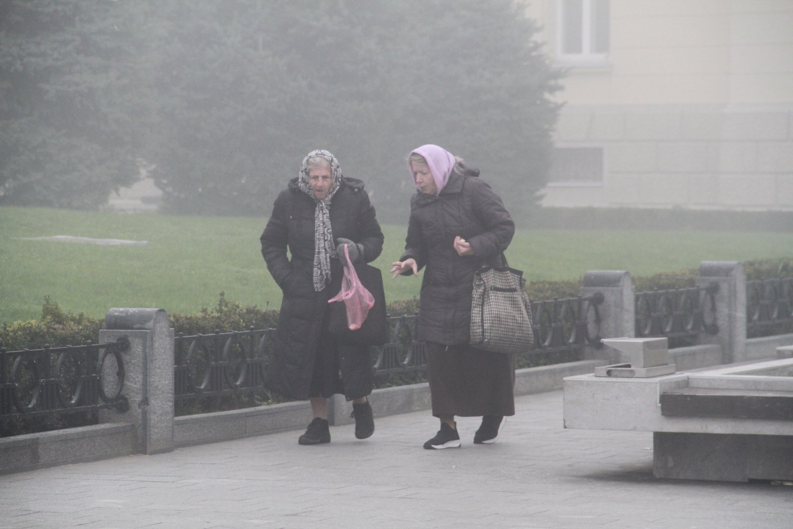 SMANJENA VIDLJIVOST Povremena pojava magle danas je upalila žuti ...