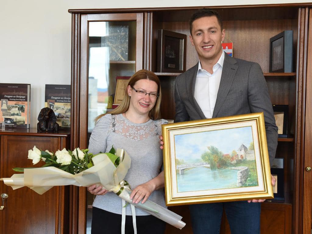 HEROINA MERIMA Predsjednik Skupštine grada ugostio Banjalučanku koja je ...
