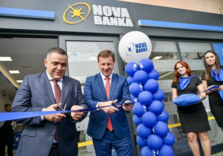 Ekspozitura Nove banke u Laktašima na novoj lokaciji