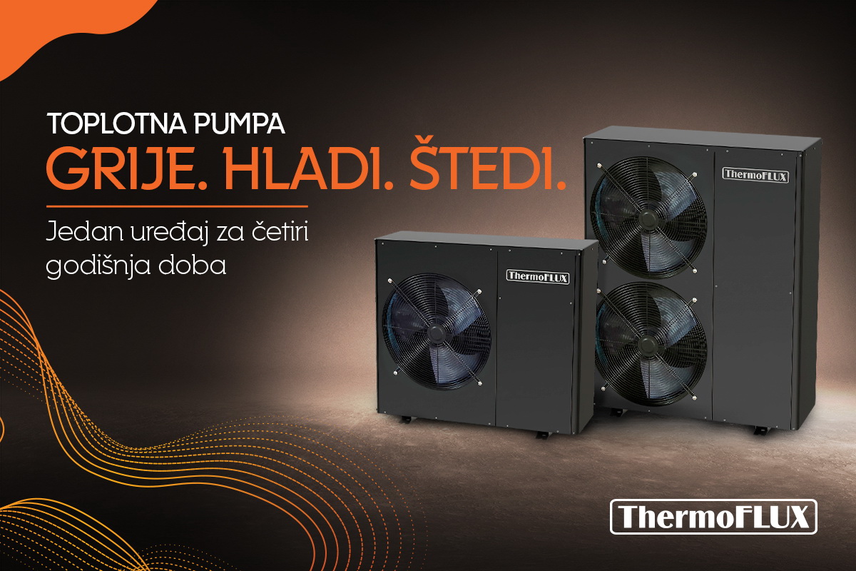 ThermoFLUX toplotna pumpa - Grije. Hladi. Štedi.