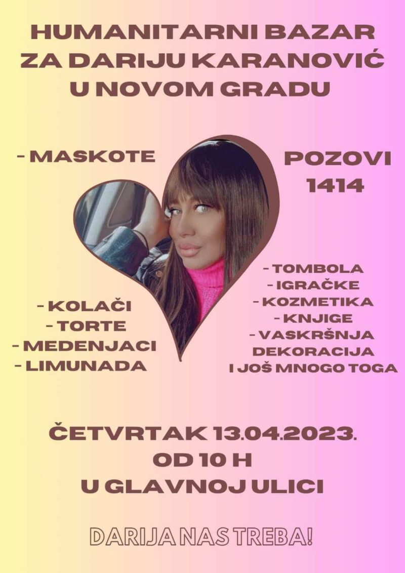 Novi Grad uz Dariju Karanović