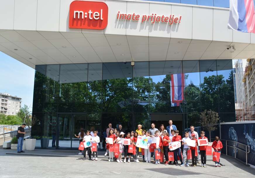 Banjalučki osnovci posjetili m:tel (FOTO) - Srpskainfo