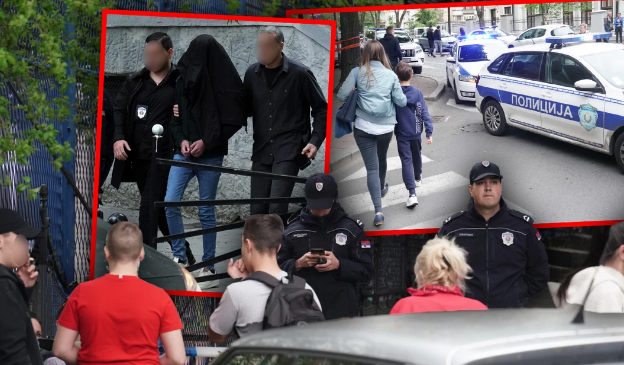 Policija uhapsila dječaka (14) koji je pucao u školi u Beogradu (VIDEO)