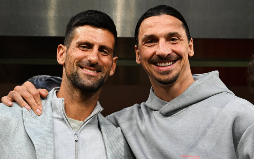 Ibrahimović bodrio Noleta, ali nije mogao da se skoncentriše Ibrahimović bodrio Noleta, ali nije mogao da se skoncentriše