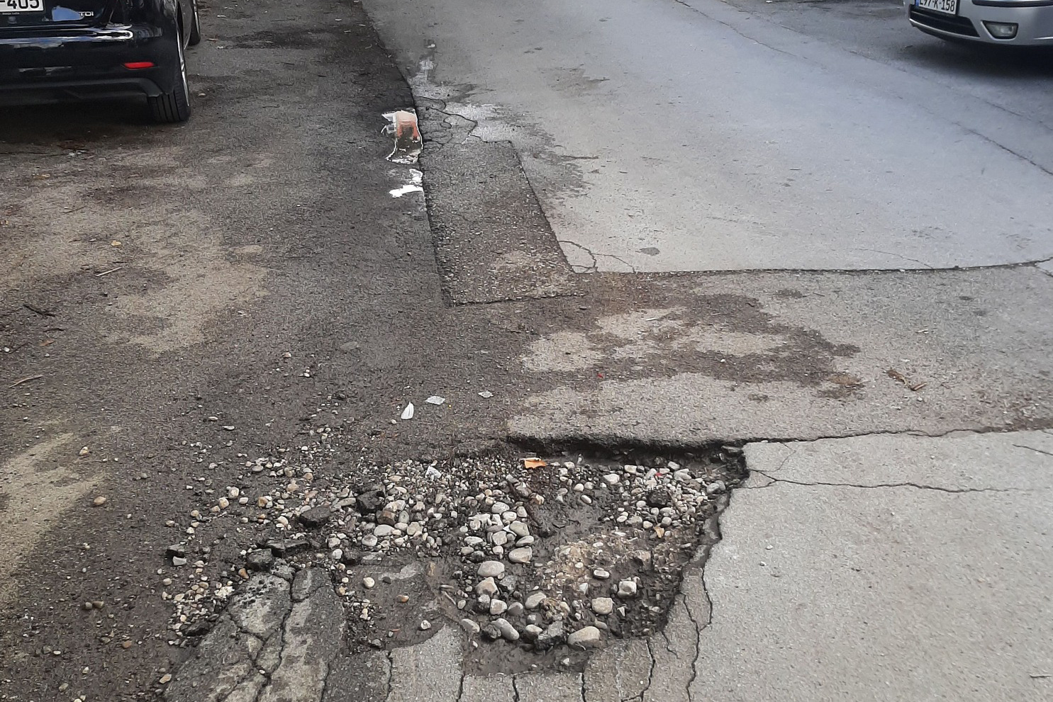 Ulica u banjalučkom naselju Obilićevo u jako lošem stanju