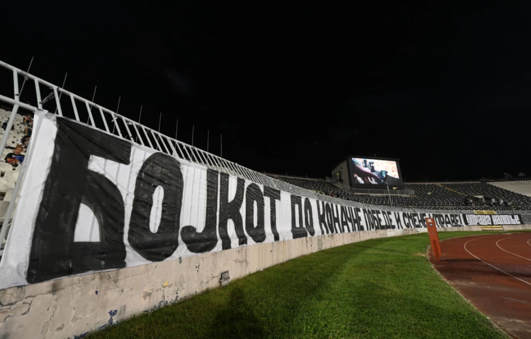 Oglasili se Grobari povodom derbija, bojkot još uvijek na snazi