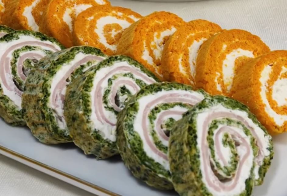 Recept za 2 slana rolata od samo jedne smjese