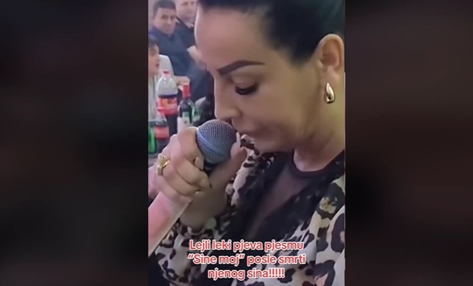 Lejla Šabić prvi put zapjevala nakon što joj sin (27) poginuo u ...