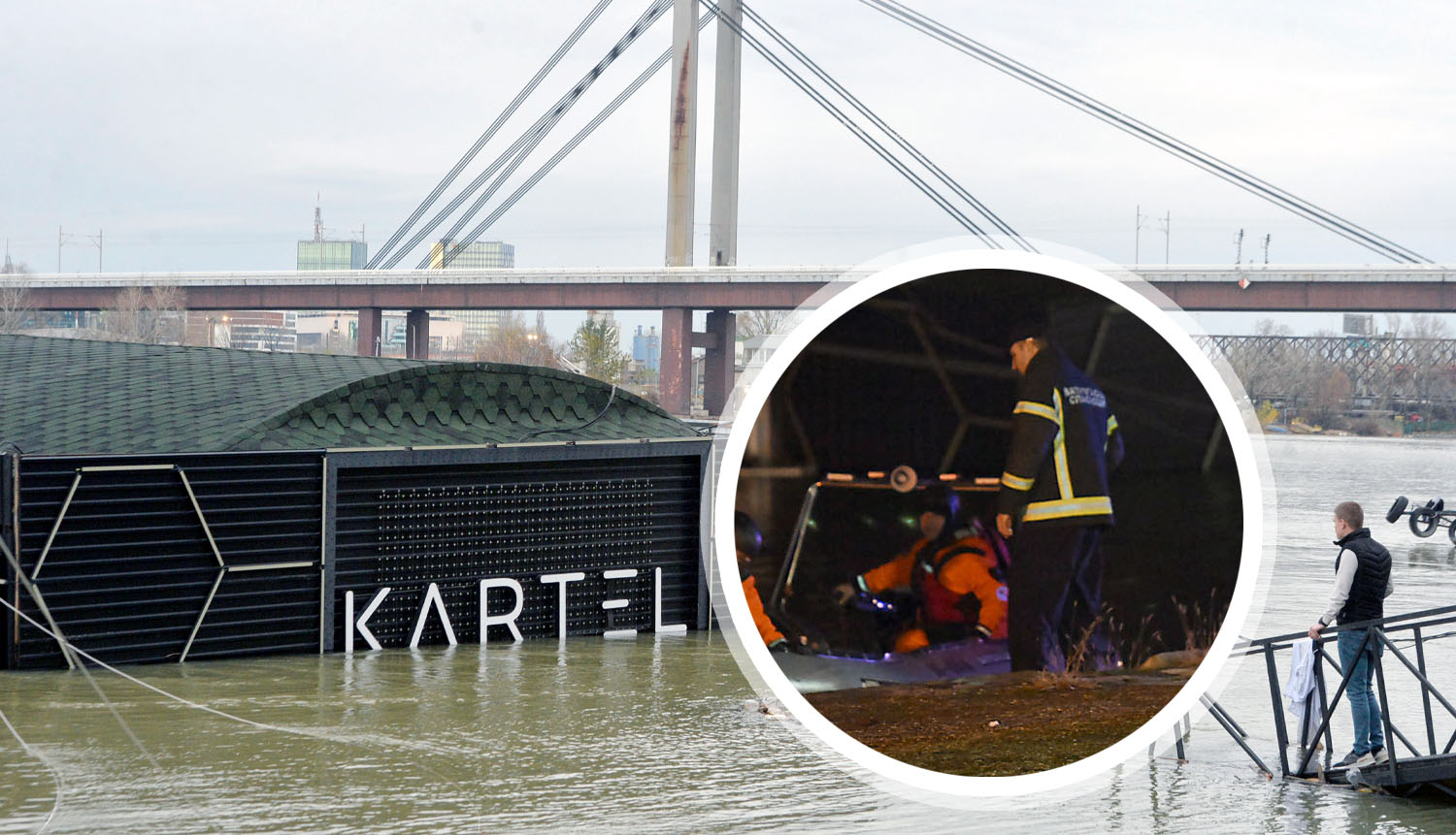 Splav Kartel potonuo, snimci pokazuju užas koji se desio