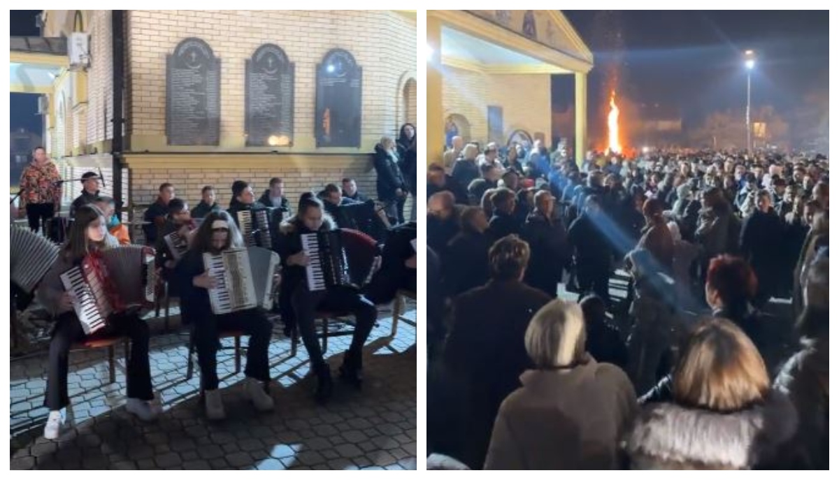 I srce i duša igra, kad orkestar harmonika iz Ugljevika svira