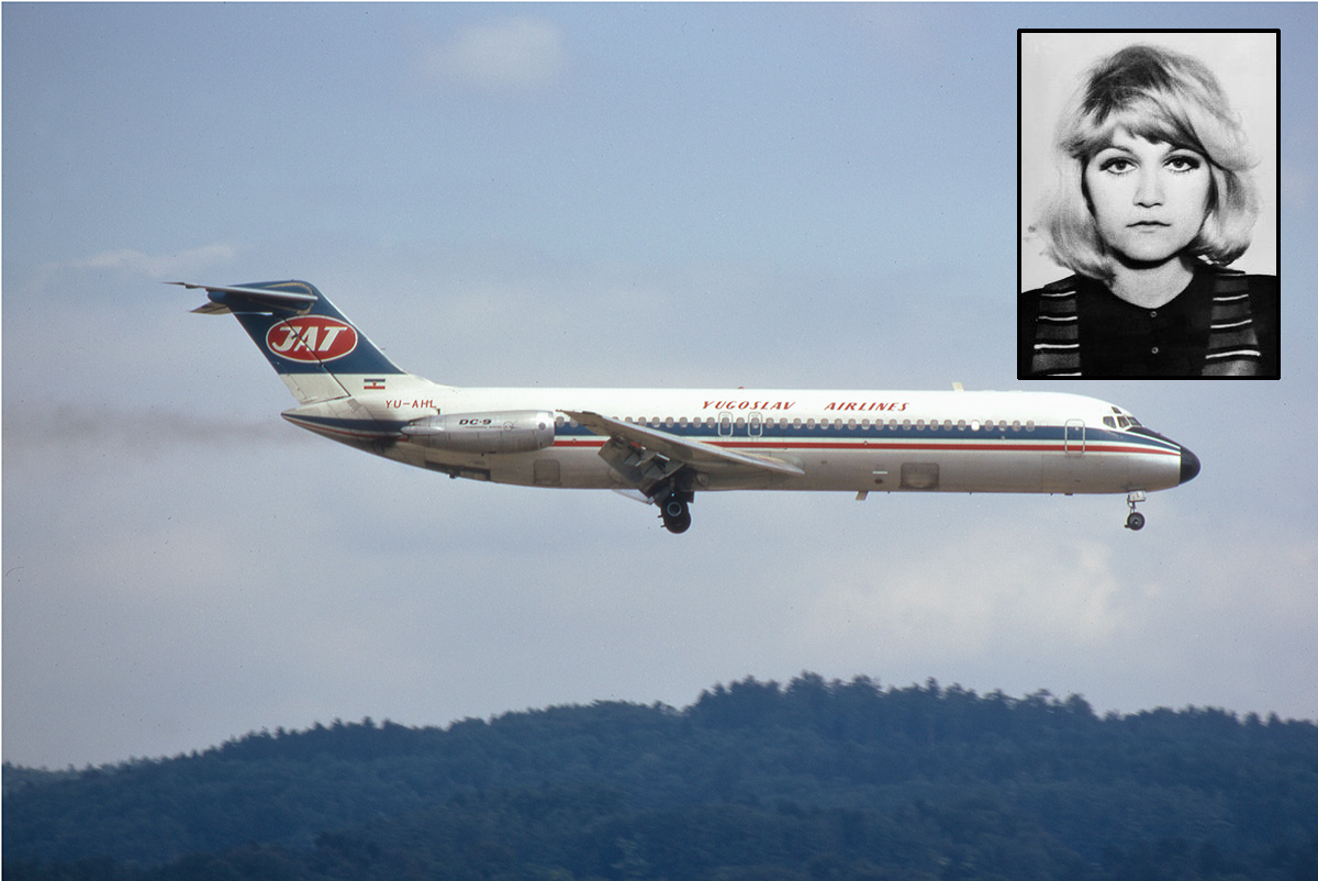 Jatov avion eksplodirao je tokom leta 1972. godine