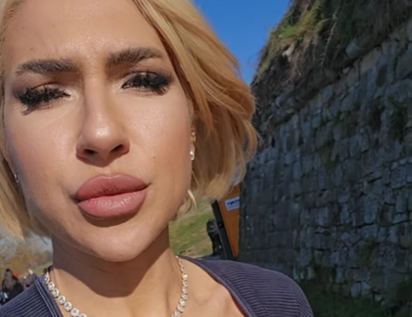 Jovana Jeremić vozi rolere po Beogradu