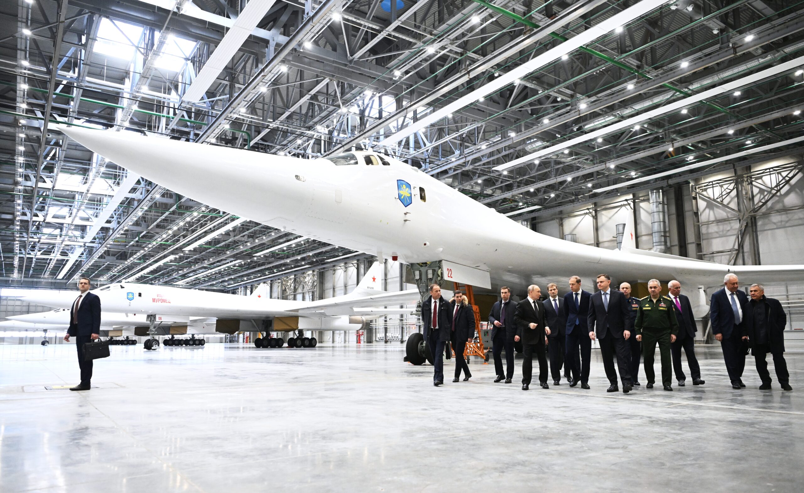 Vladimir Putin leti na najvećem supersoničnom avionu