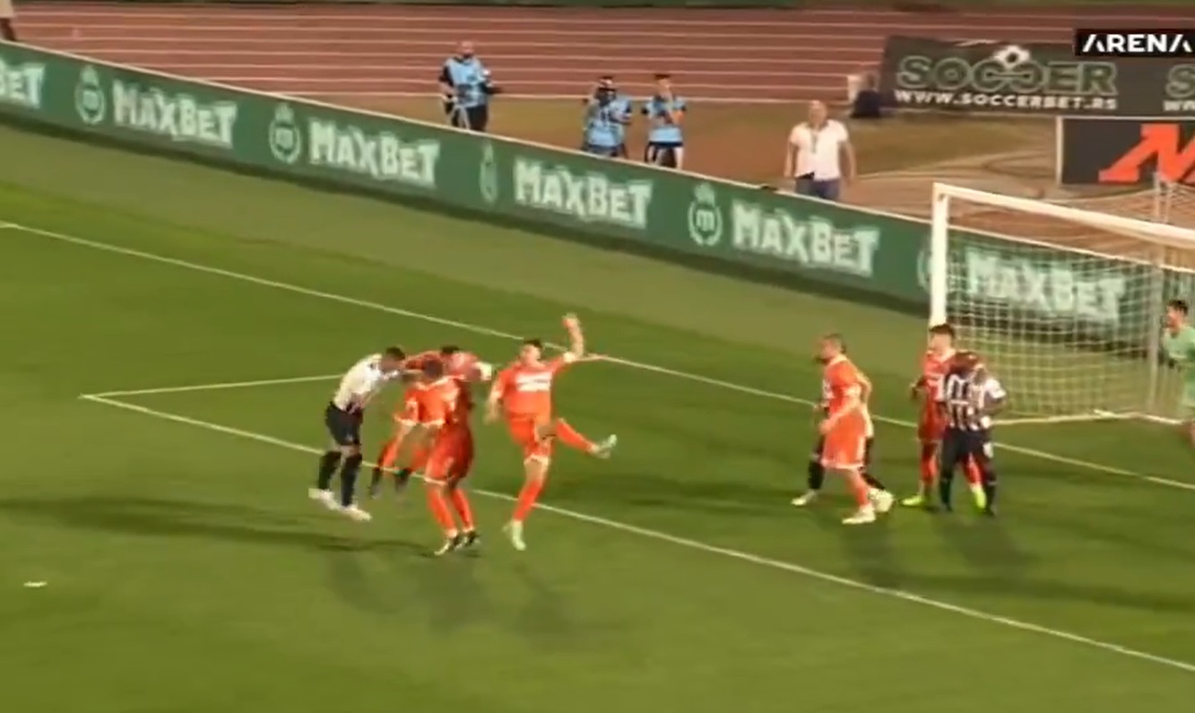 Da li je Partizan oštećen za penal