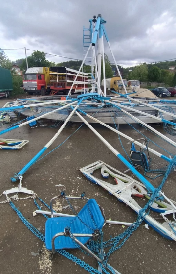 Ringišpil se srušio na vašaru, a ovako danas izgleda mjesto nesreće