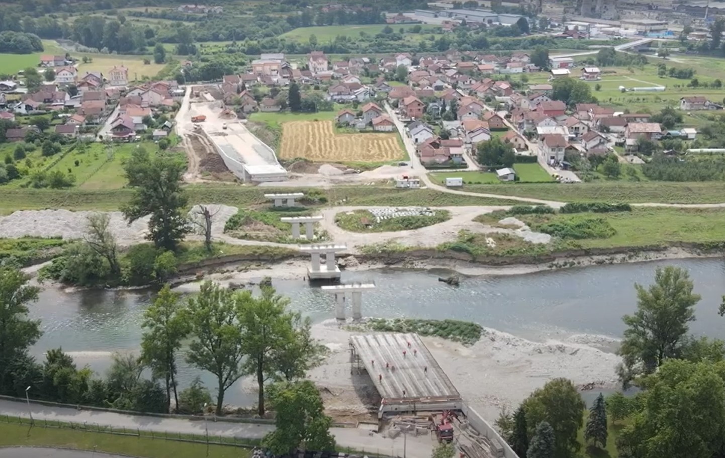 Most u banjalučkom naselju Česma trebao bi biti izgrađen do proljeća