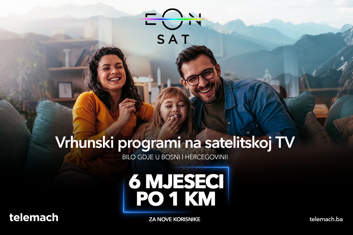 Total TV platforma postaje EON SAT i dobija novi vizuelni identitet