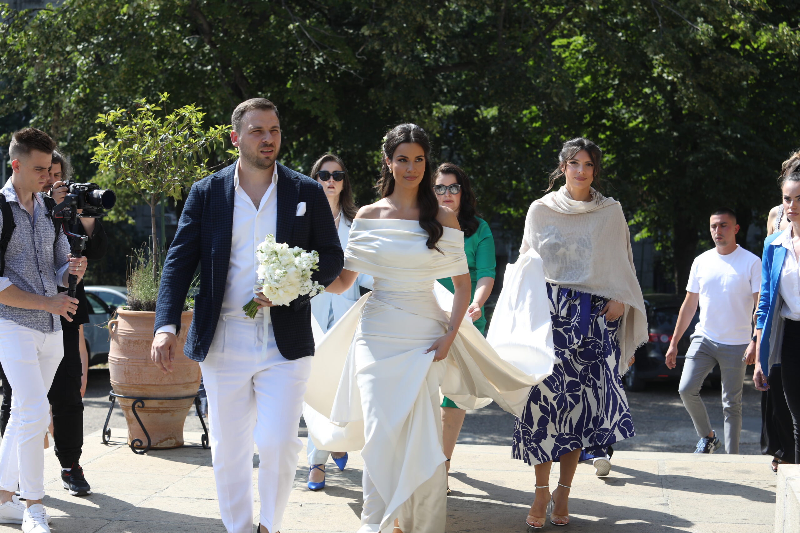 Voditeljka Dragana Kosjerina u vjenčanici poput princeze