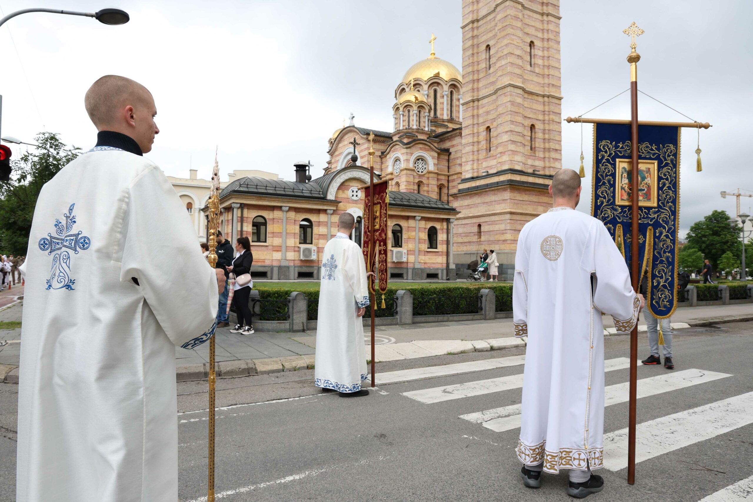Banjaluka proslavila Spasovdan, ceremoniji prisustvovao Milorad Dodik ...