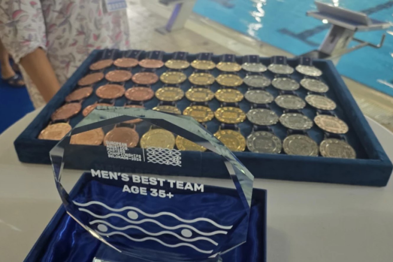 Veteranski vaterpolo klub Pijani somovi šampion Evrope