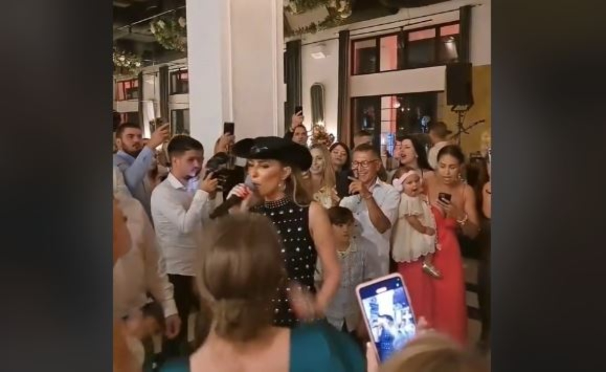 Senidah zapjevala na svadbi i zabavila goste