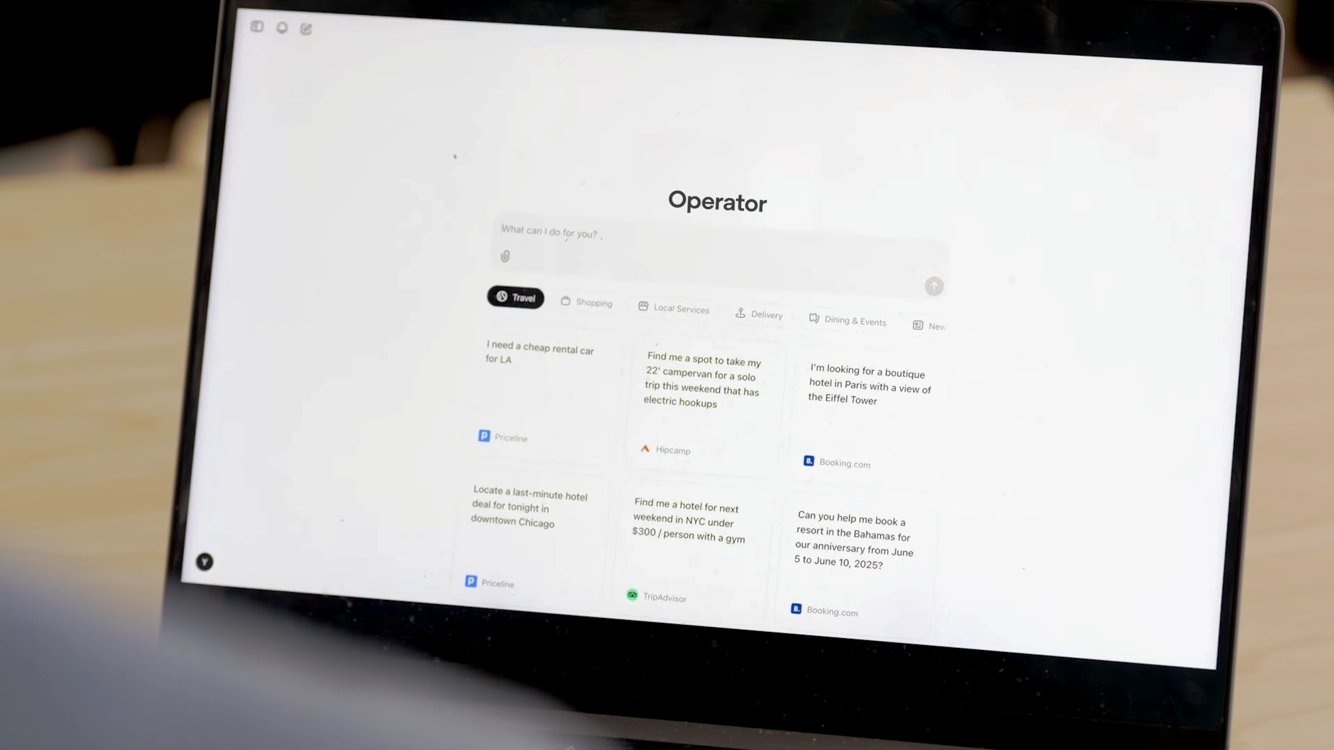 OpenAI predstavio AI agenta pod nazivom Operator
