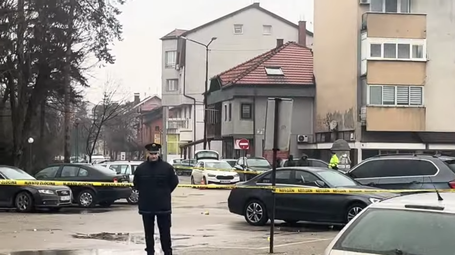 Prvi snimci nakon pucnjave ispred suda u Živinicama