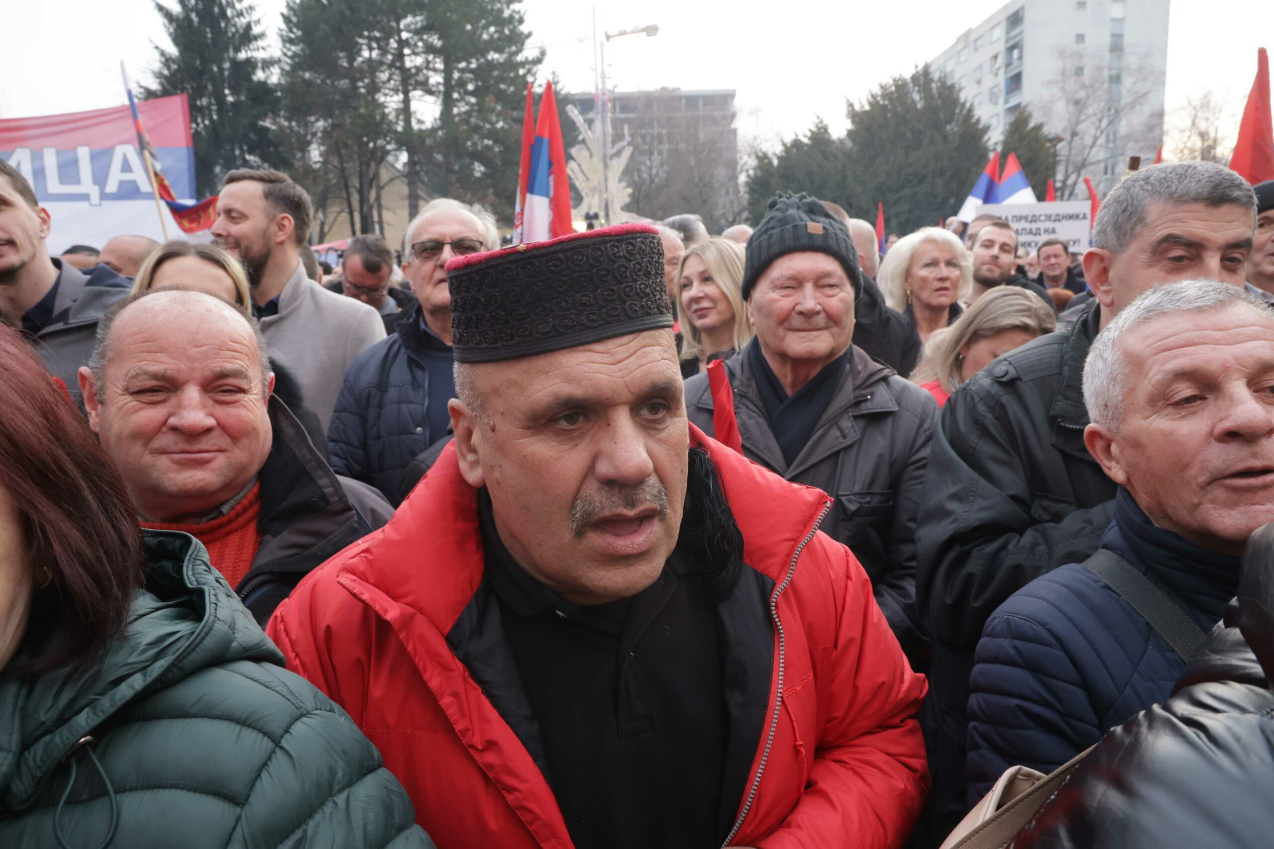 Ilija Grahovac na skupu podrške Dodku