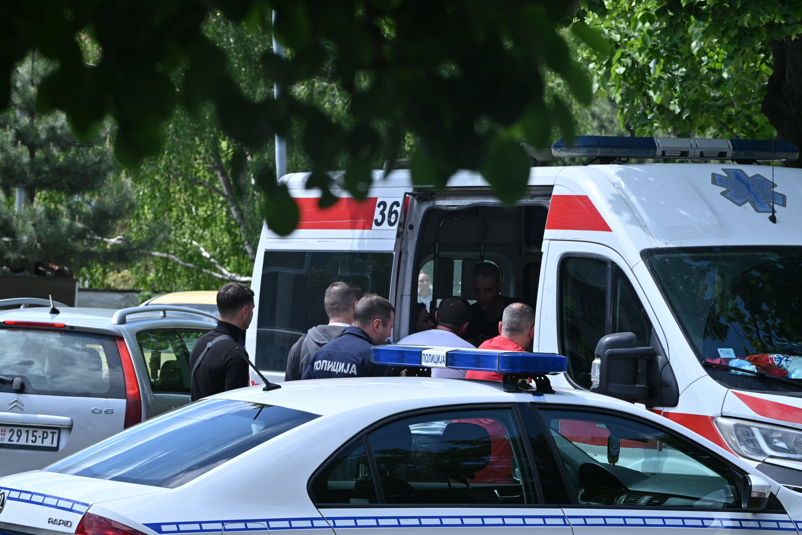 Pucnjava u Beogradu, napadač ispalio više hitaca