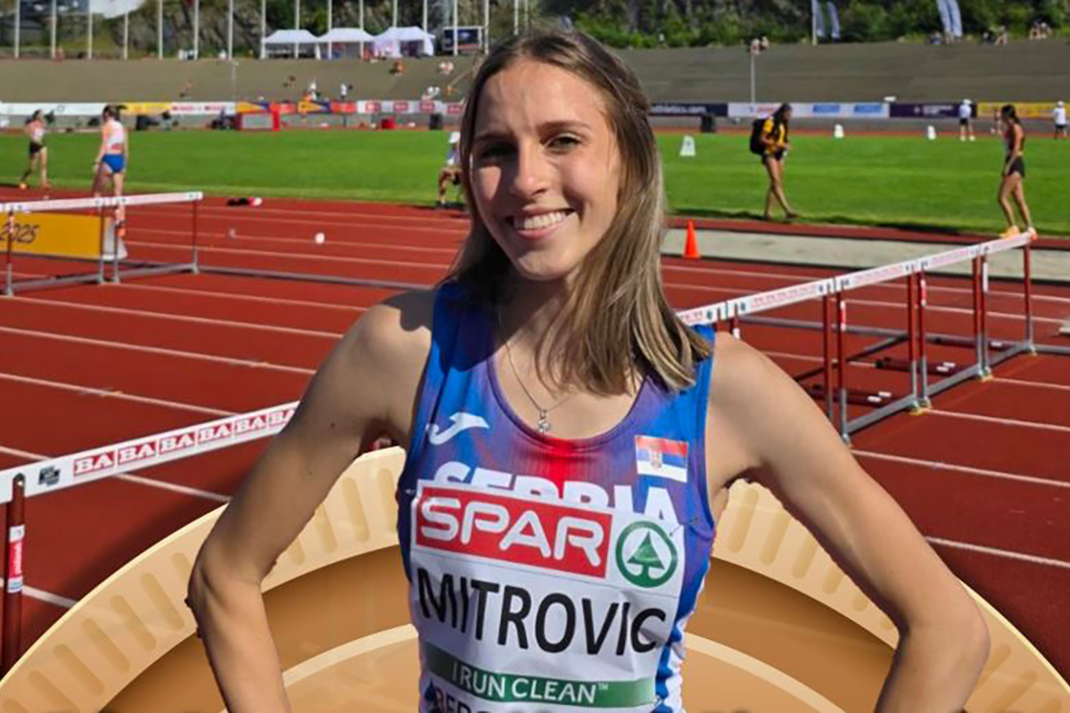 Fantastična Aleksandrija Mitrović bronzana na Evropskom prvenstvu