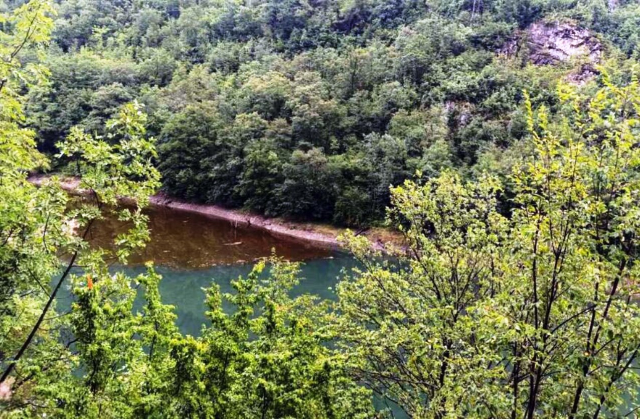 Voda u jezeru Bočac promijenila boju zbog širenja algi