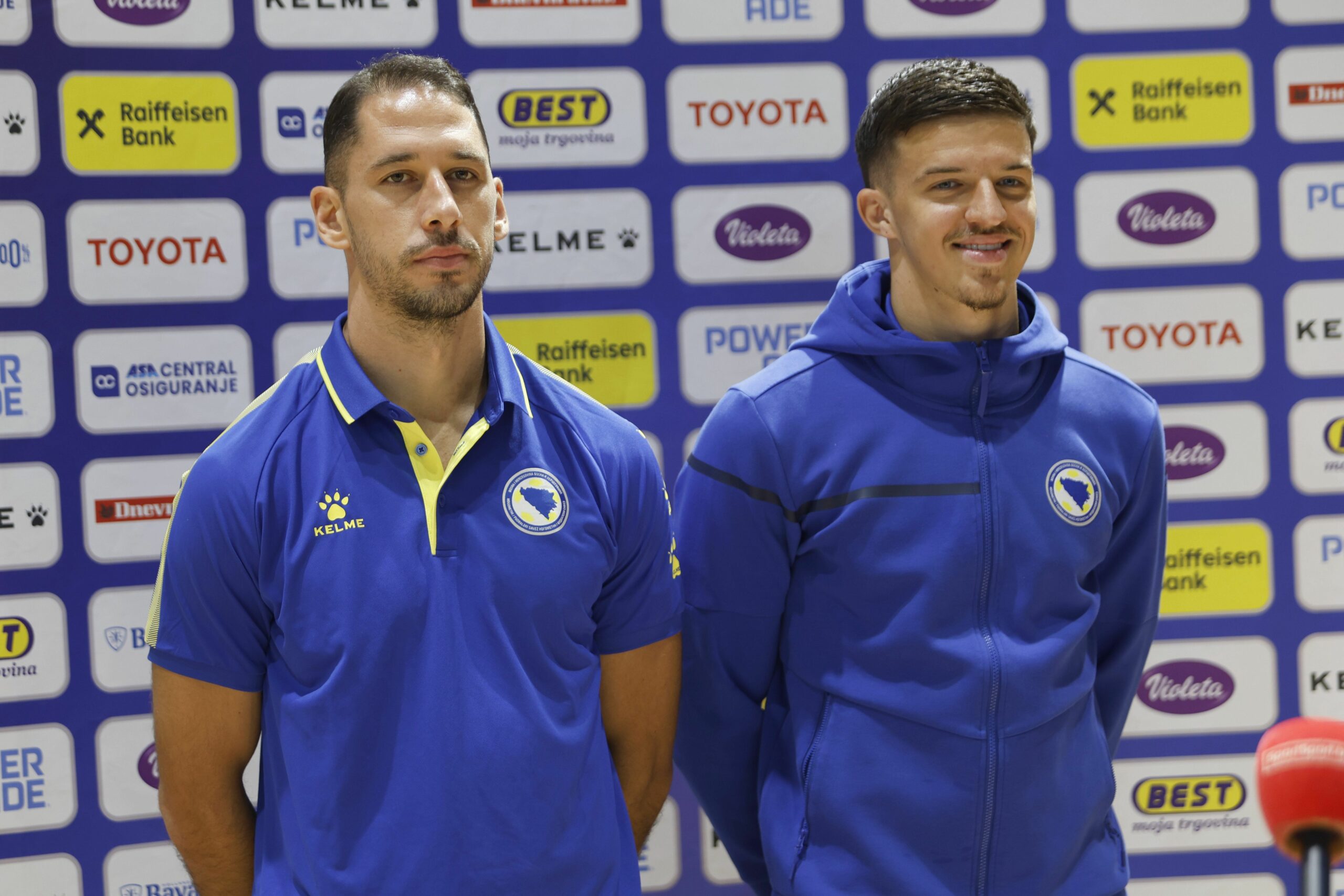 Katić i Muharemović vjeruju u trijumf BiH protiv Kipra