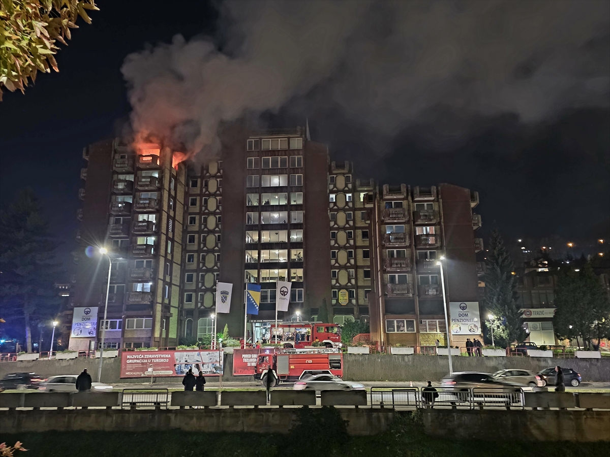 Oglasili se iz Doma penzionera u Tuzli, požar izbio na 7. spratu