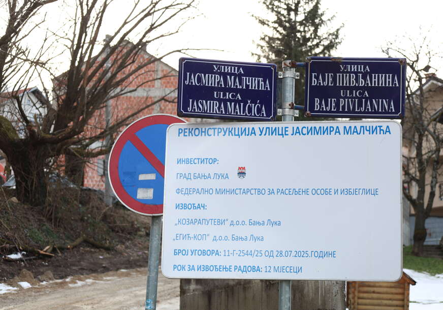 Ulica poginulog borca u blatu